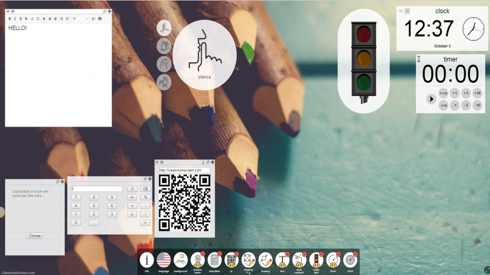 Classroom Screen | Tech & Learning