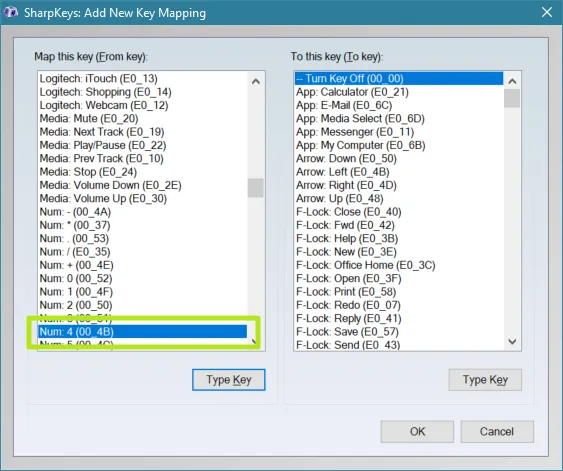I love my numpad, because I use it for everything but numbers. Here's ...