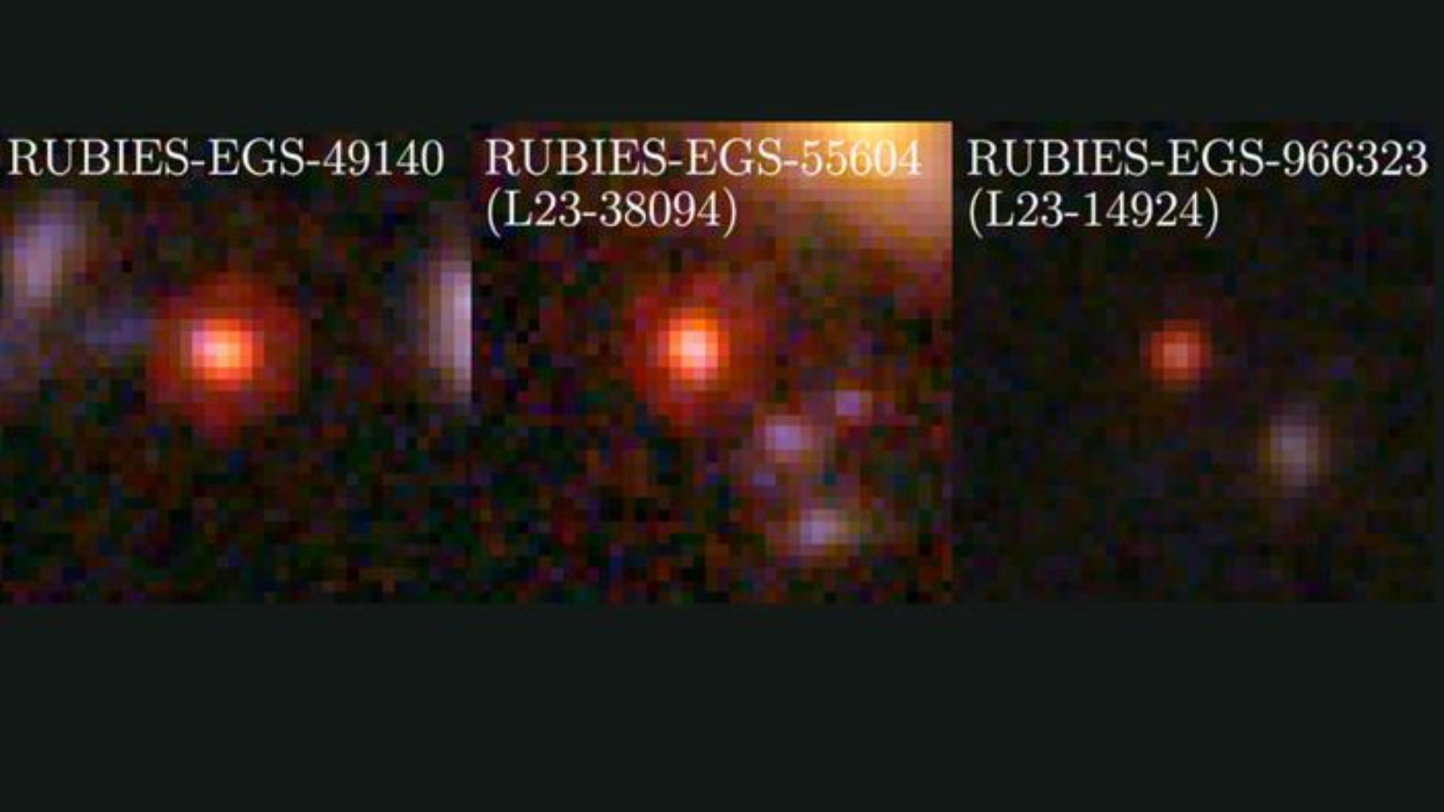 Forbidden black holes and ancient stars hide in these 'tiny red dots' (image) | Space