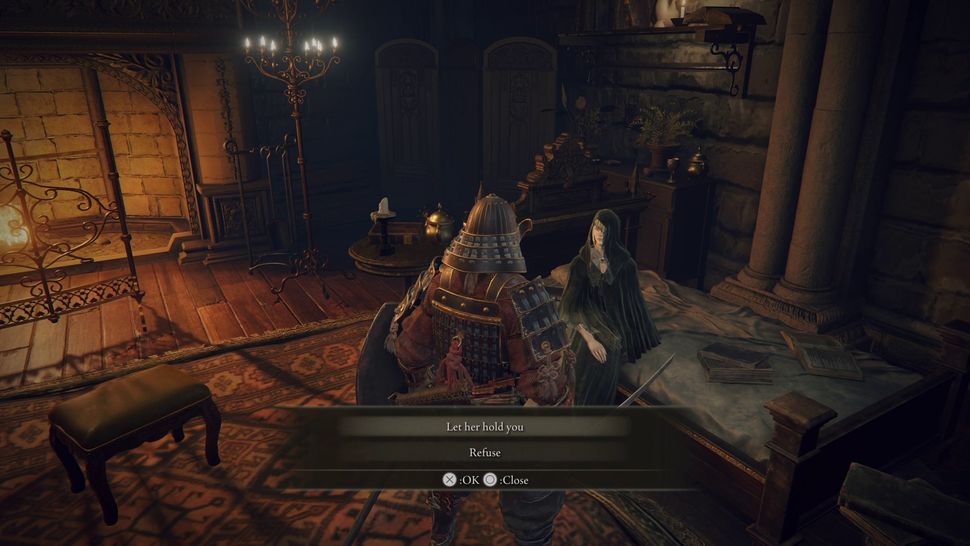 The Elden Ring Fia hug blessing and debuff explained | GamesRadar+