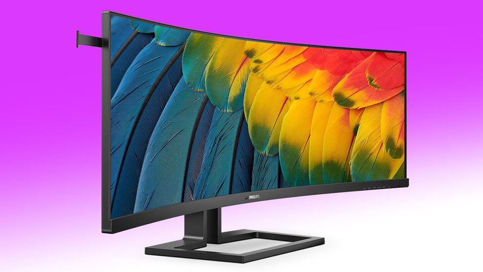 New Philips 44.5-inch Double-QHD Curved Monitor Comes With Pop-Up ...