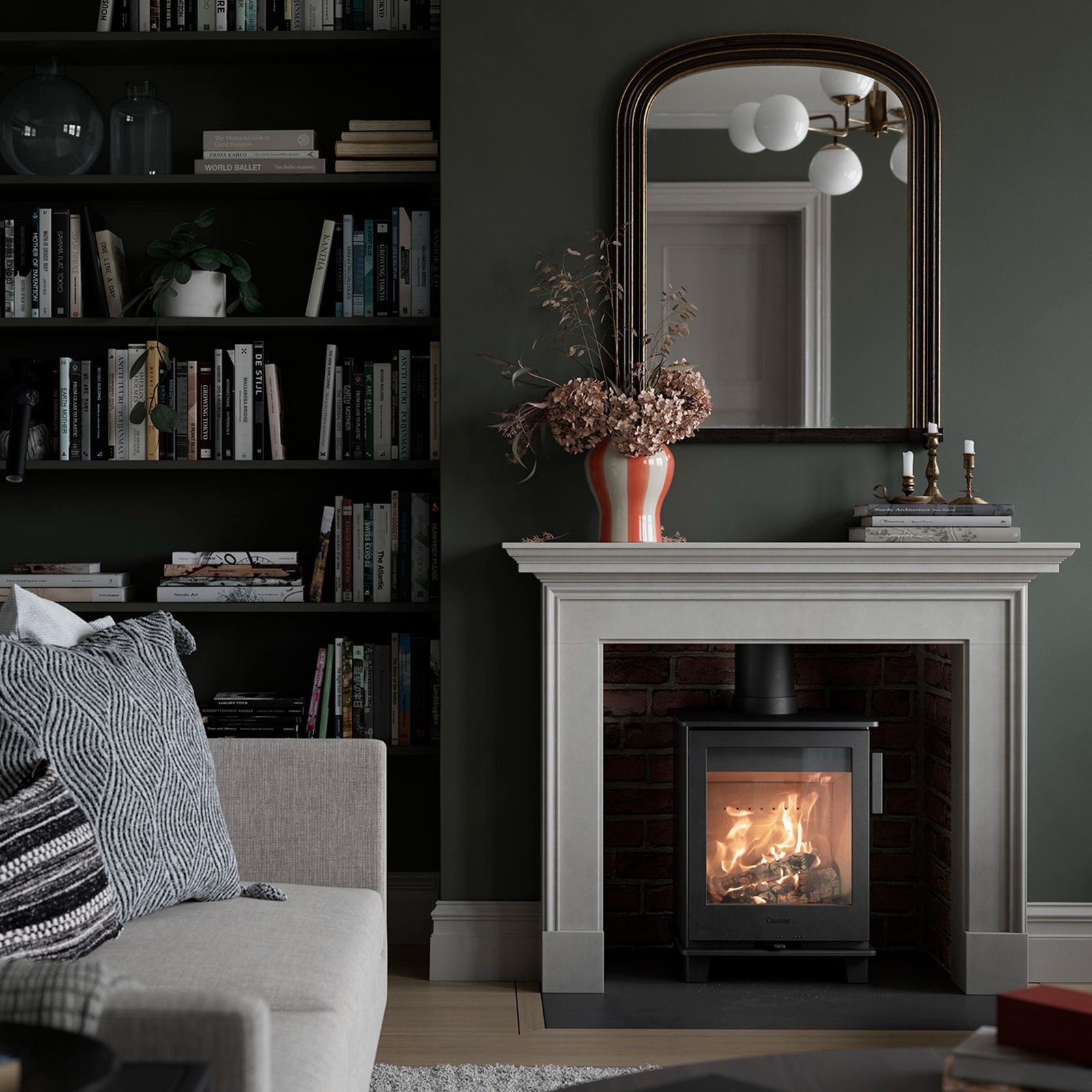 Small living room fireplace ideas for the tightest of spaces | Ideal Home