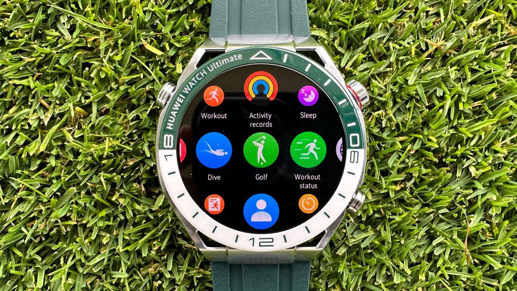 Huawei Watch Ultimate Green Edition Review | Golf Monthly