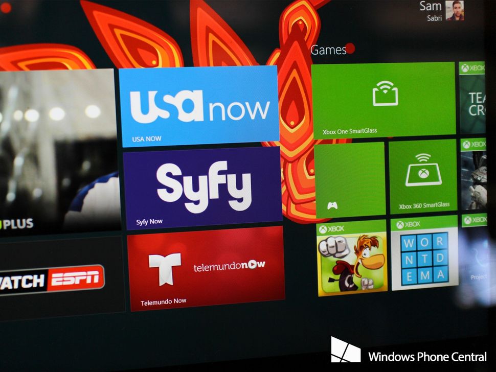 Check out SyFy Now, Telemundo Now and USA Now in the Windows Store ...