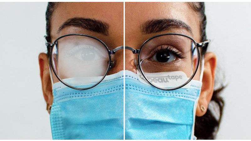 Is This Face Mask Tape The Solution To Steamed Up Glasses T3