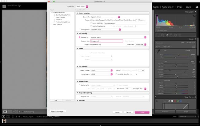 How to finish off your edits and export your photos in Lightroom ...