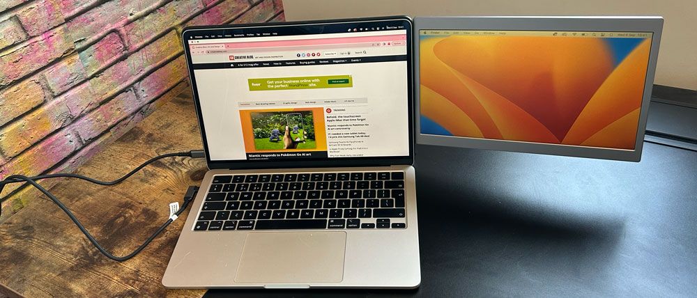 CopGain Portable Monitor for MacBook review: Surprisingly useful for ...