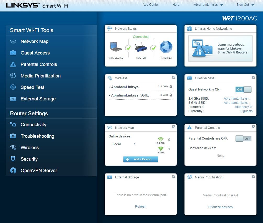 How to Set Up and Secure Your Linksys WRT1200AC Router | Tom's Guide