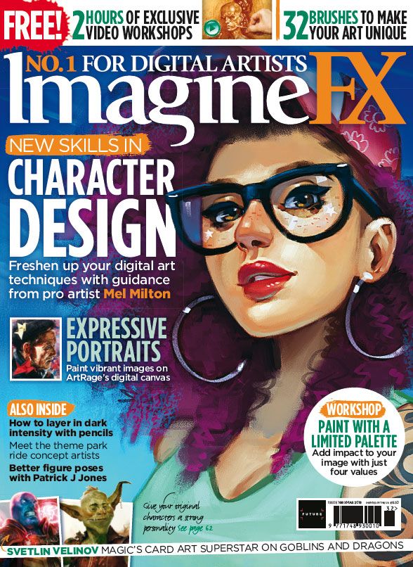 Develop your character design skills with ImagineFX | Creative Bloq