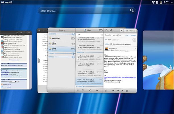 How to Multitask and Use Stacks on the HP TouchPad | Laptop Mag