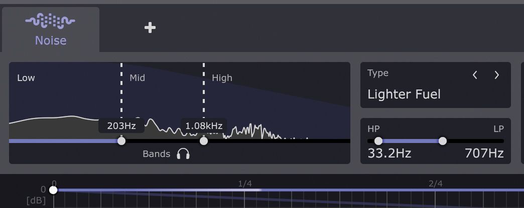 "Noise is a powerful building block within sound design and music ...