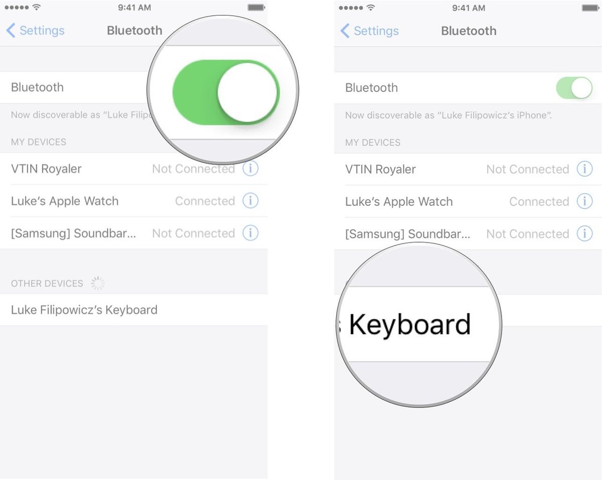 How to connect the Magic Keyboard to your iPhone | iMore