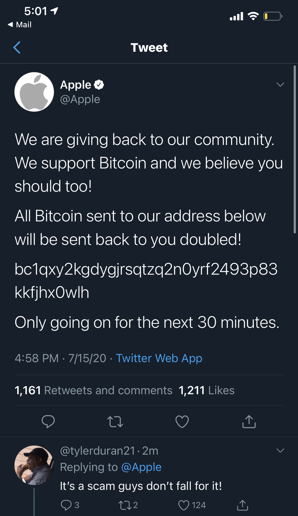 Twitter hack exploits Apple, Elon Musk and other prominent accounts ...