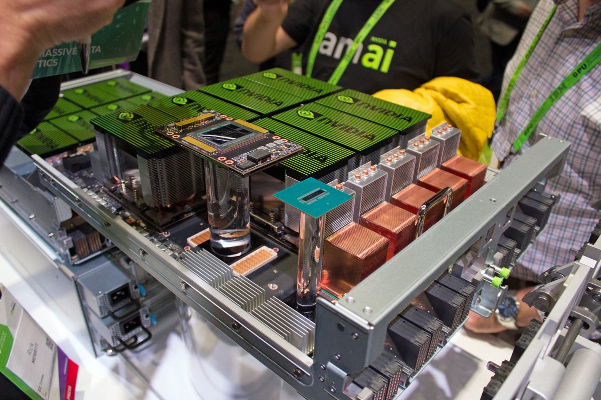 Inside The World's Largest GPU: Nvidia Details NVSwitch | Tom's Hardware