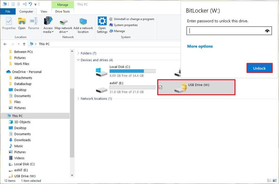 How to set up multiple partitions on a USB flash drive on Windows 10 ...