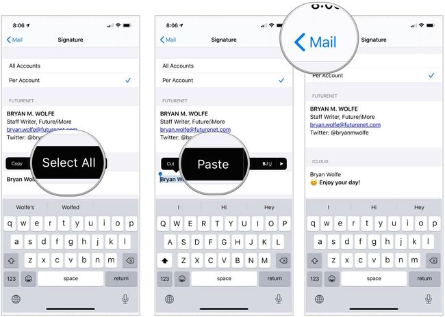 How to change signatures on iPhone and iPad | iMore