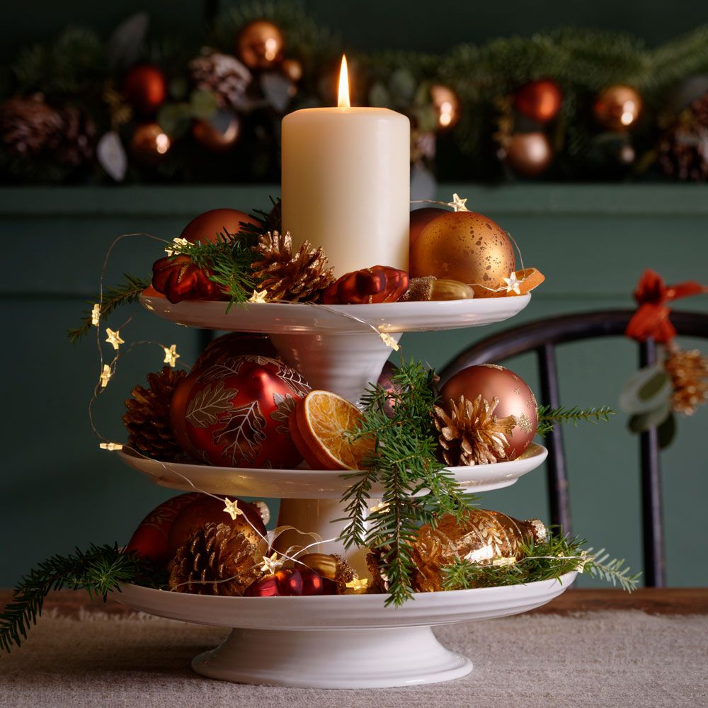 Christmas bauble display ideas to decorate in style for 2021 | Ideal Home