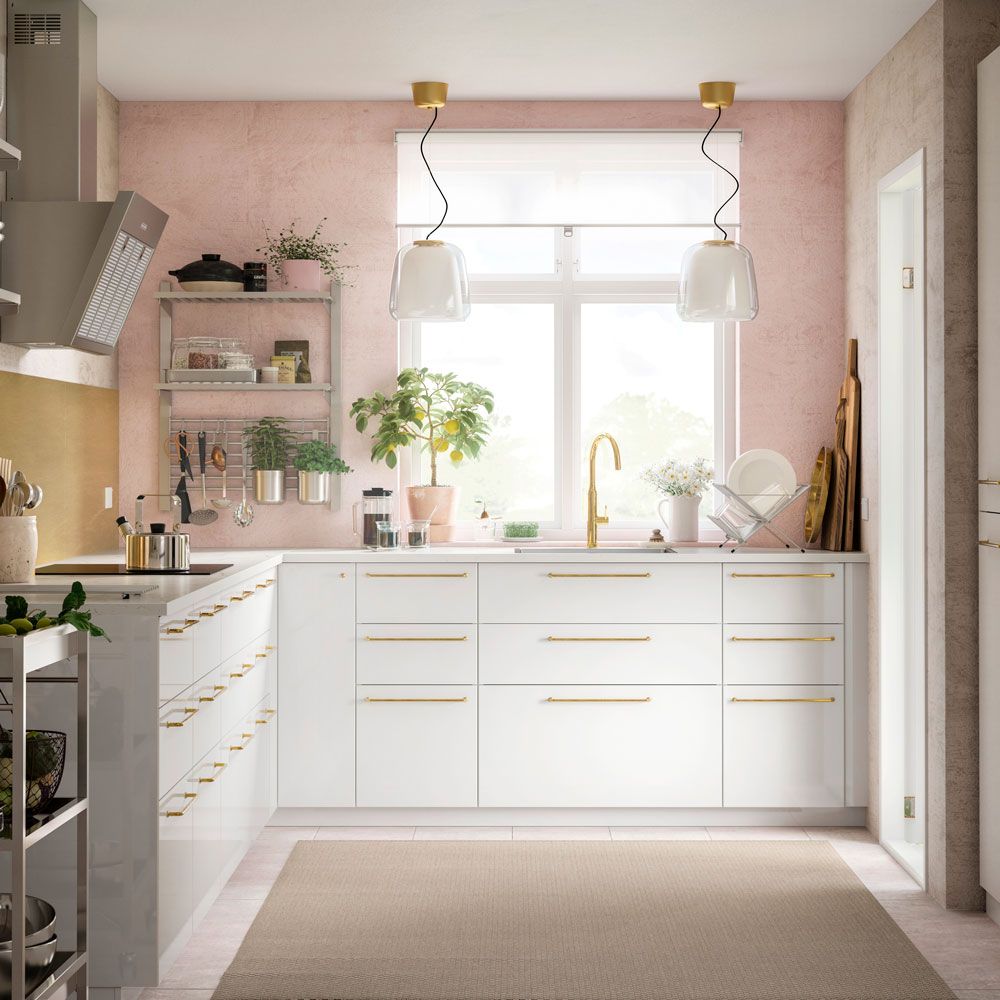 16 pink kitchen ideas in shades from soft blush to bold fuchsia | Ideal ...