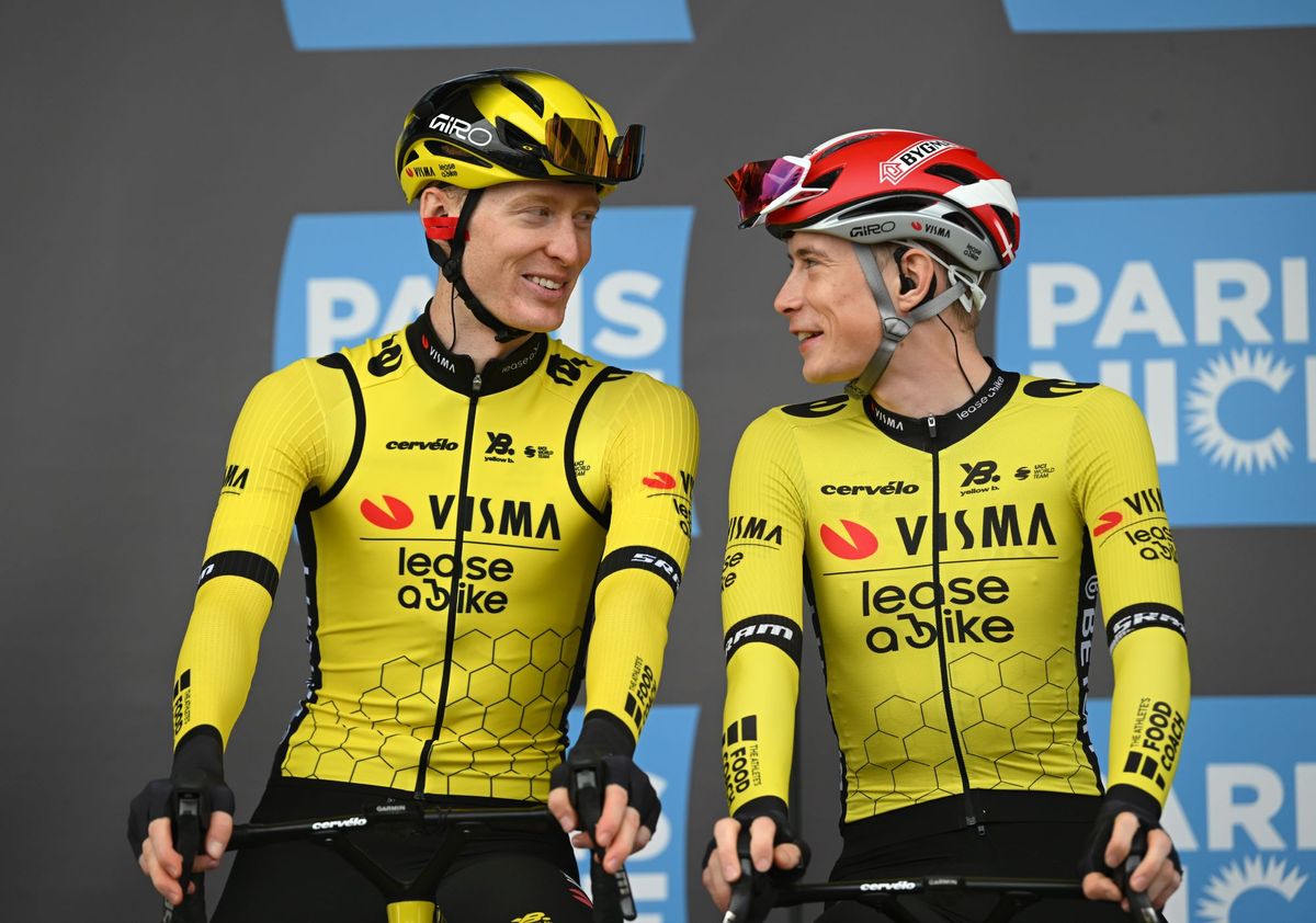 Why is Jonas Vingegaard wearing a special helmet at Paris-Nice? | Flipboard