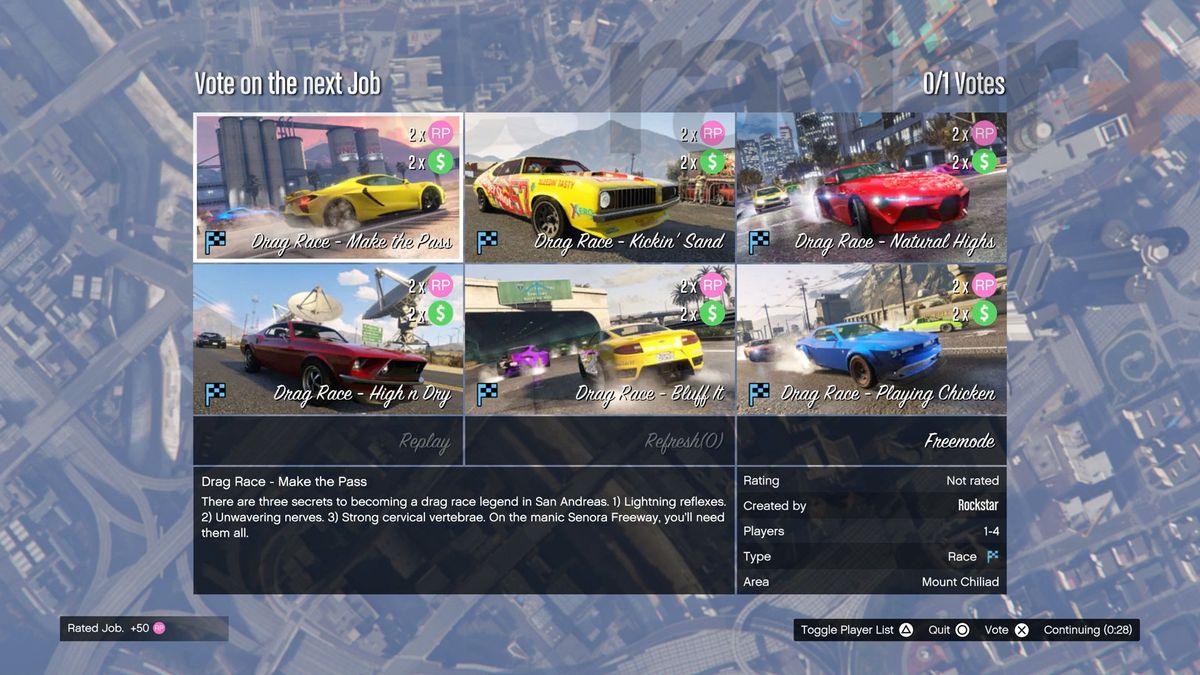How to start GTA Online Drag Races and burnout to victory | GamesRadar+