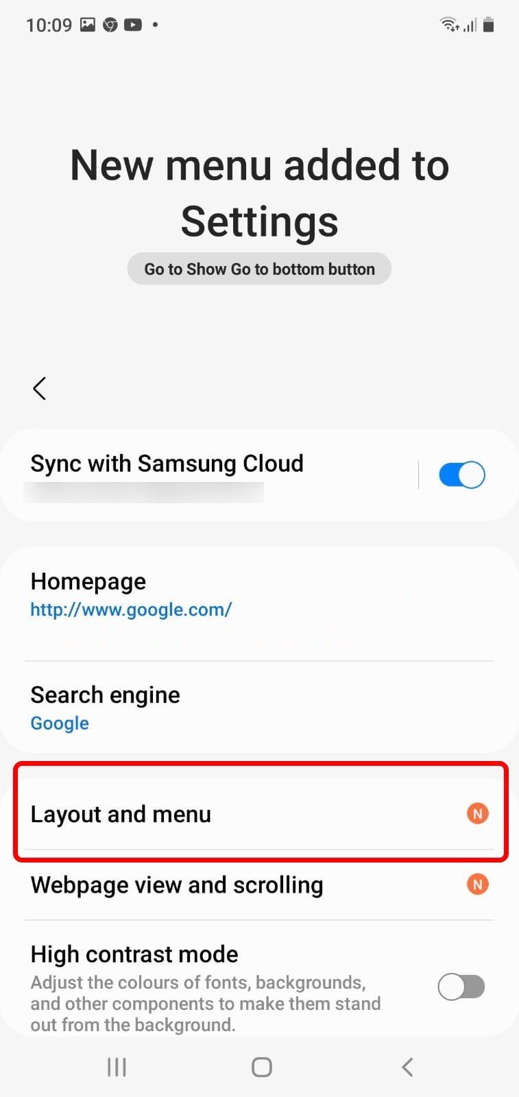 How to move the URL bar to the bottom of your screen with the Samsung ...