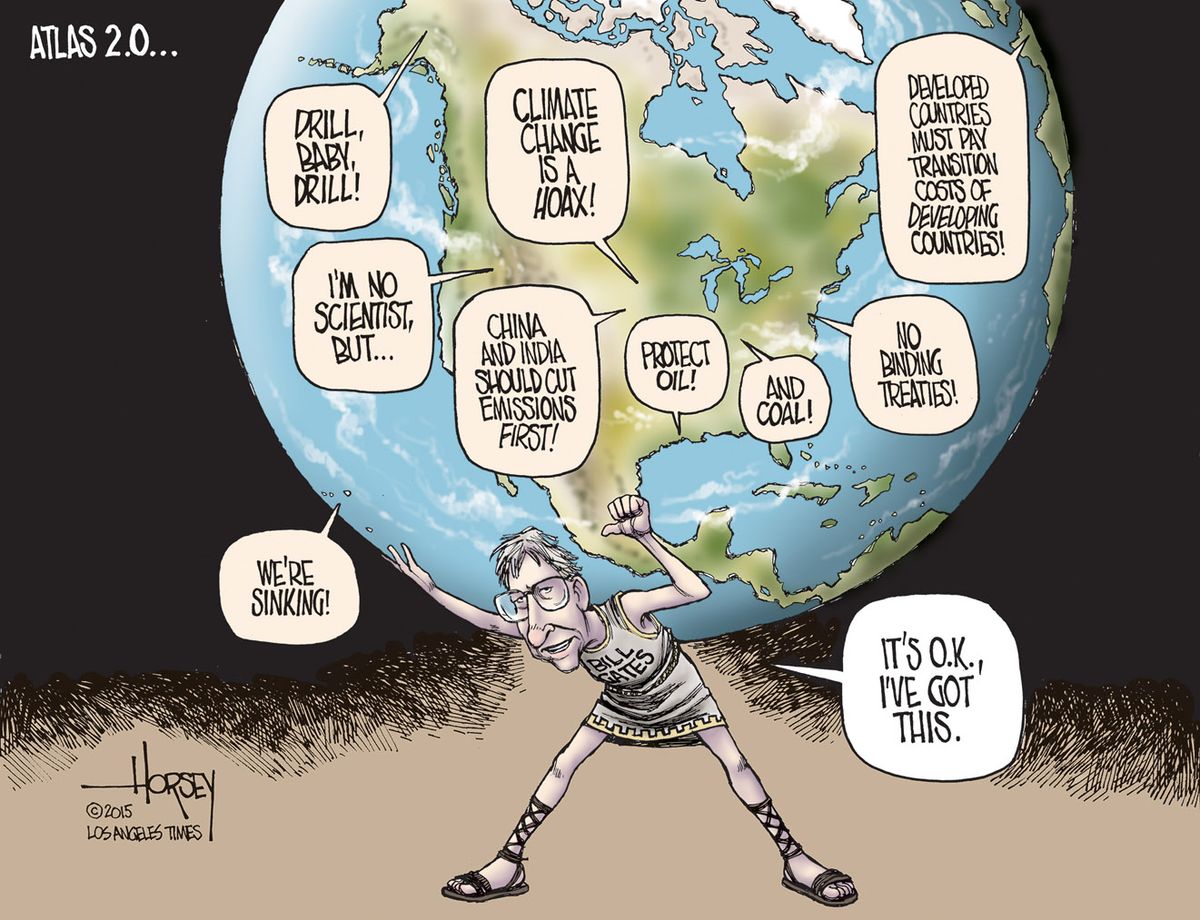 Political cartoon U.S. Clinton Foundation scandals | The Week