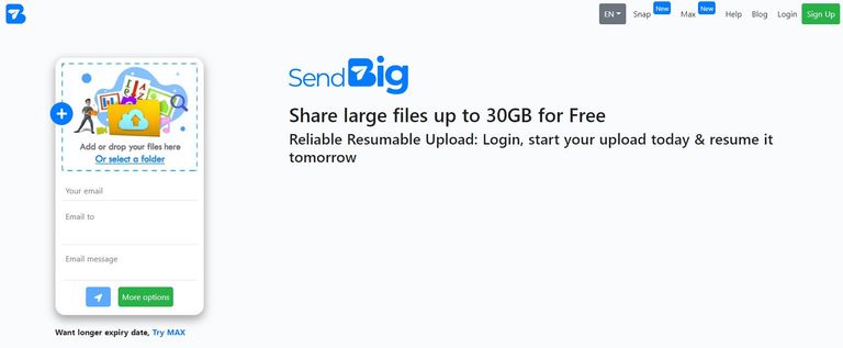 SendBig review | TechRadar