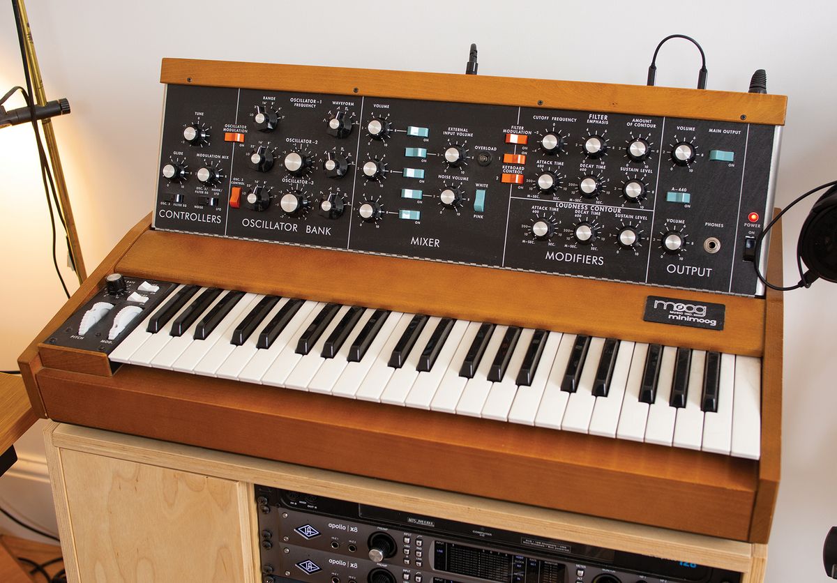 “This is the holy trinity of synths - I don’t need anything more than ...
