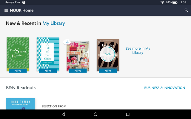 How to Get the Nook App on an Amazon Fire Tablet | Laptop Mag