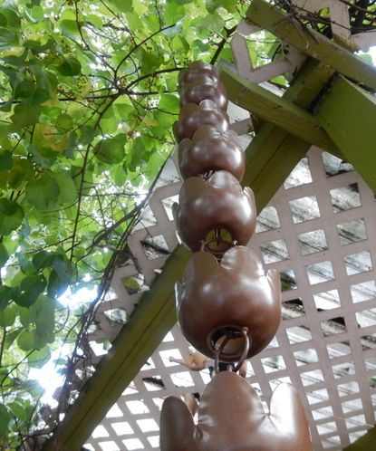 How to make a rain chain in 6 simple steps | Real Homes