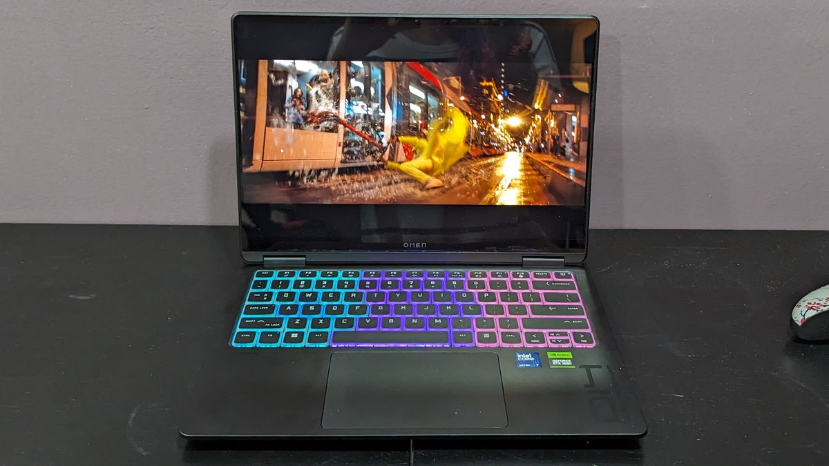 HP Omen Transcend 14 review: Beautiful, but just fine for gaming ...