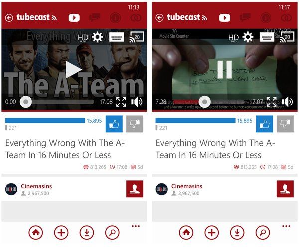 Tubecast, a nifty Windows Phone YouTube app for casting to your Xbox ...