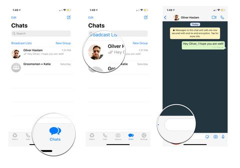 How to send messages with WhatsApp for iOS | iMore