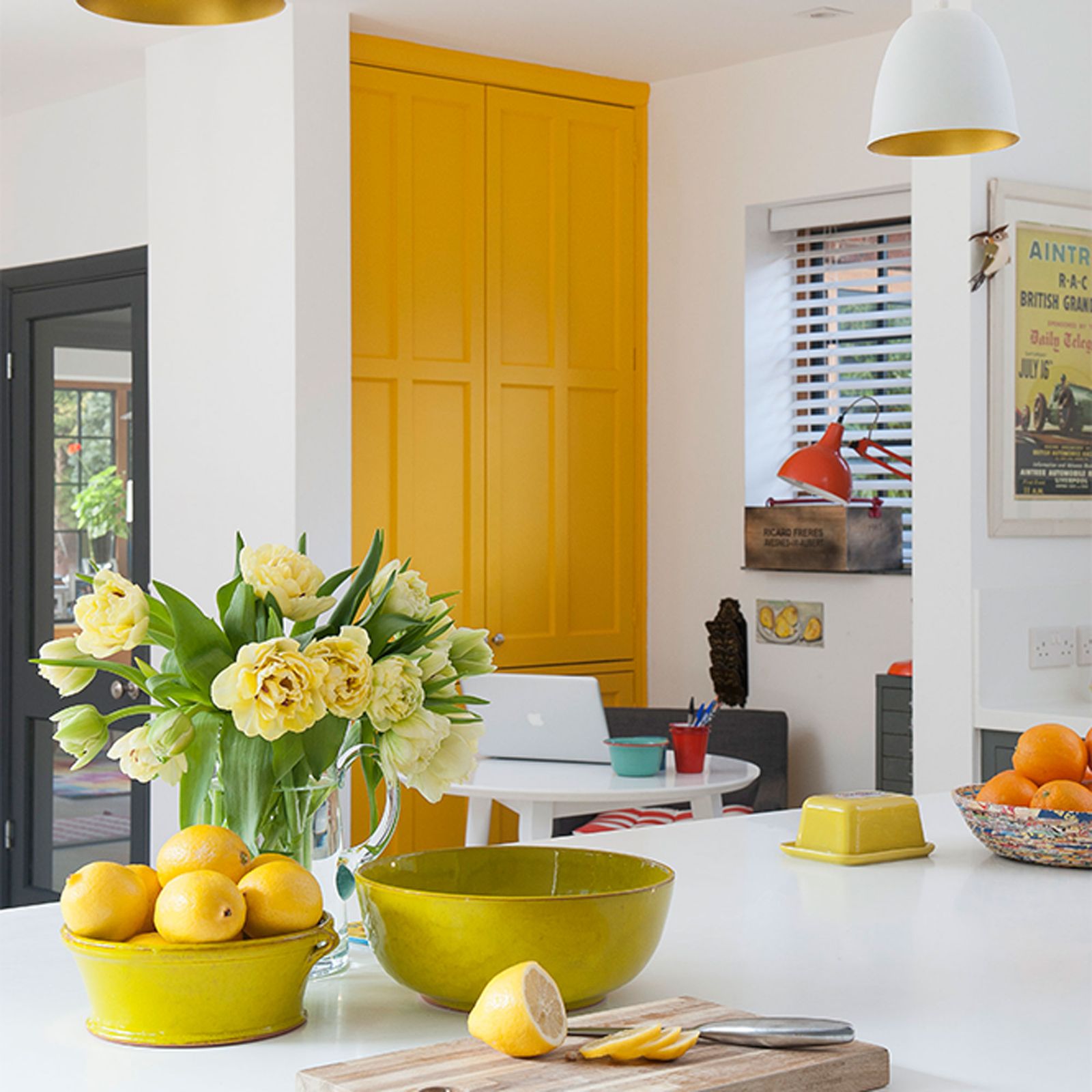 Yellow kitchen ideas - go sunny side up with this cheery kitchen colour ...