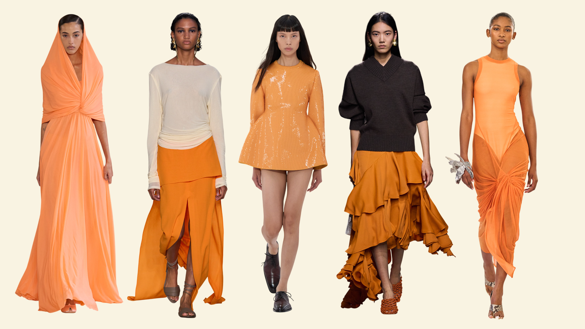 The Aperol Spritz Orange Color Trend Is Refreshingly Cool for Summer ...
