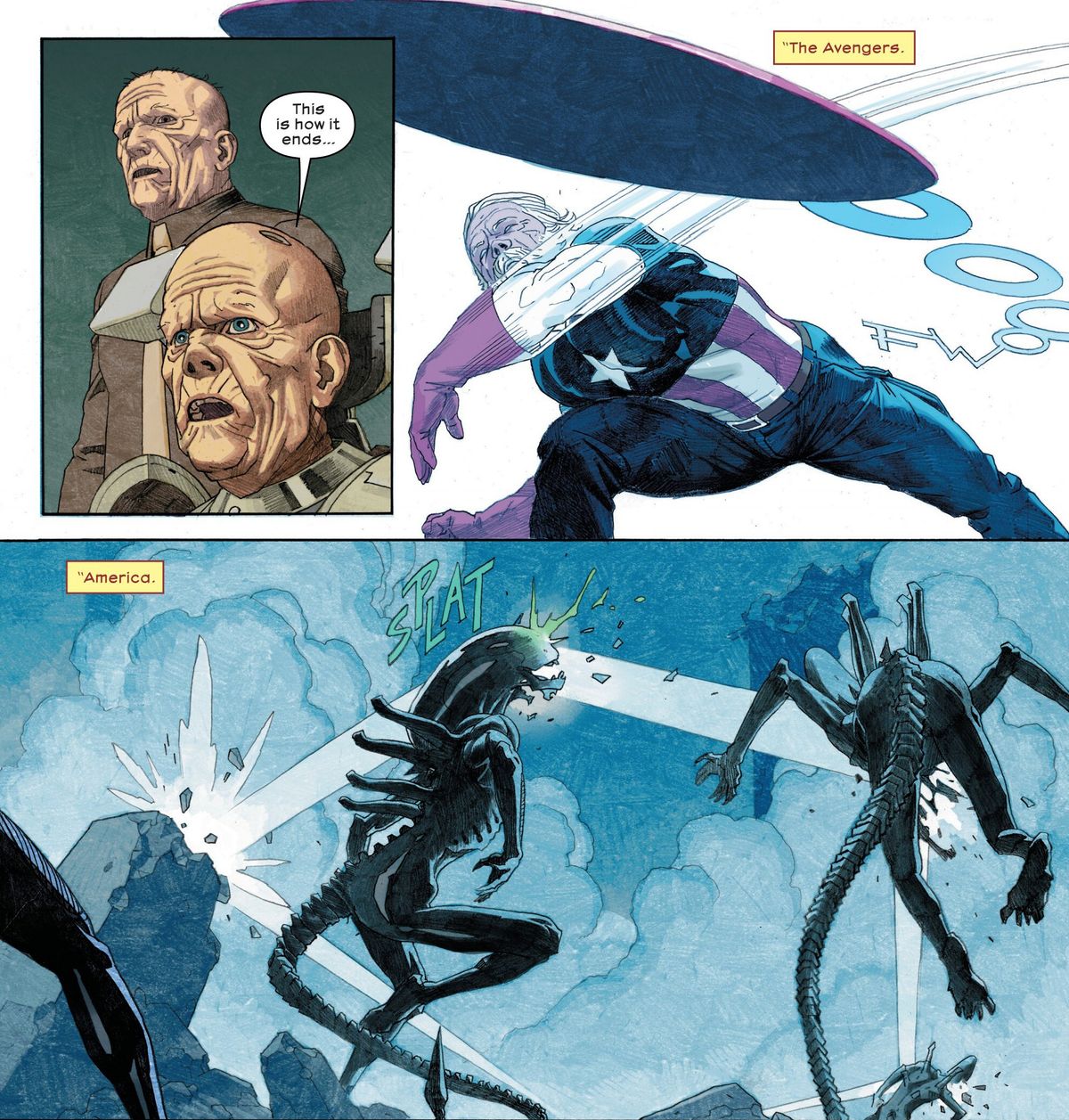 Aliens vs. Avengers #2 shows how Xenomorphs came to the Marvel Universe ...