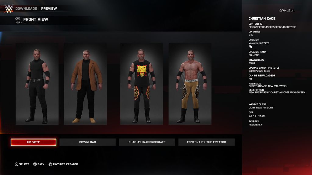 The best WWE 2K25 CAWs you have to download right now | GamesRadar+