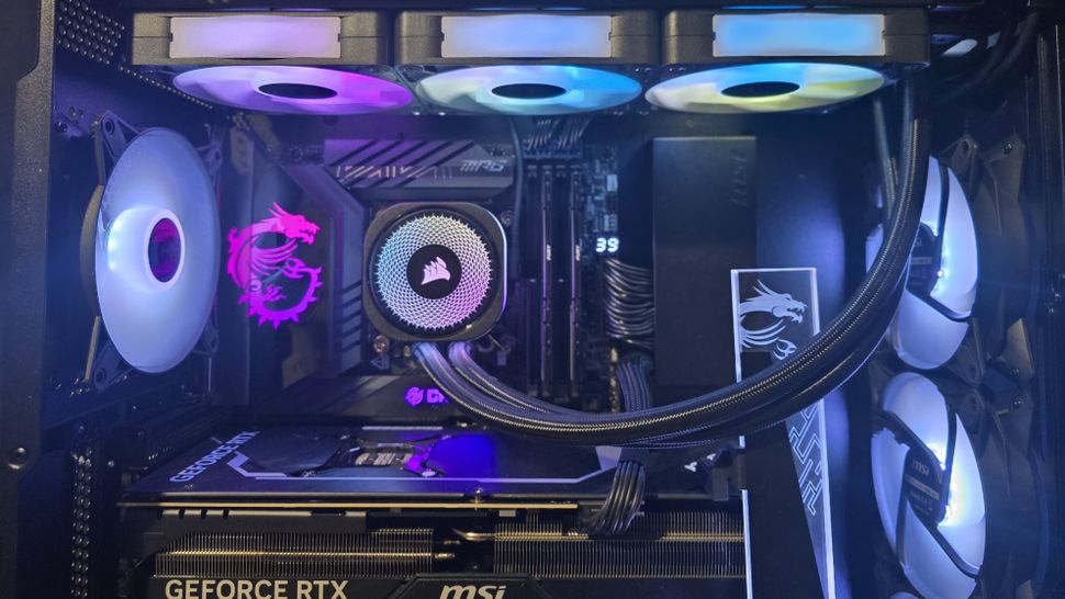Corsair Titan 360 RX RGB AIO review: Excellent for iCue | Tom's Hardware