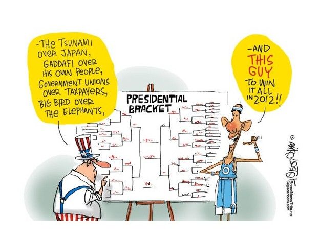 Presidential bracket: Obama's in it to win it | The Week