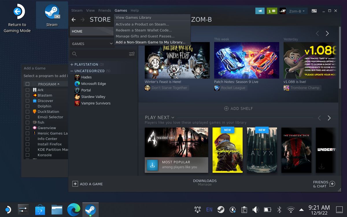 How to install Epic Games Store on Steam Deck | Windows Central