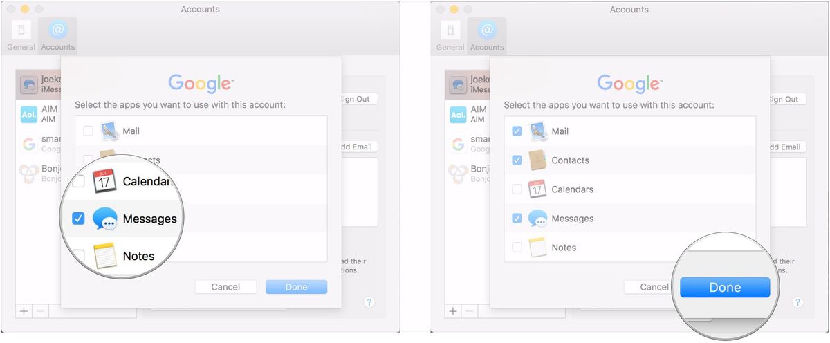 How to set up third-party messaging services in Messages for Mac | iMore