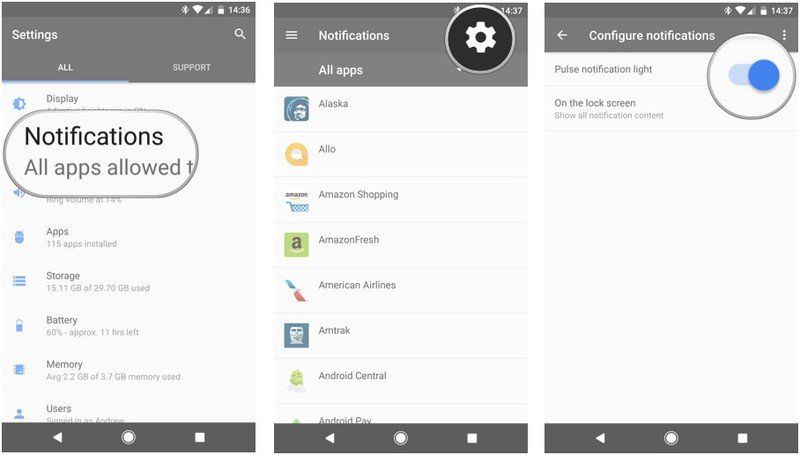 How to enable the Google Pixel's LED notification light | Android Central