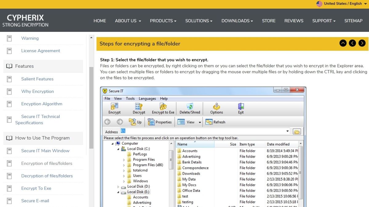 Cypherix Secure IT encryption tool review | TechRadar