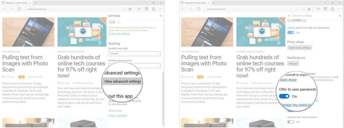How to customize privacy settings in Edge for Windows 10 | Windows Central