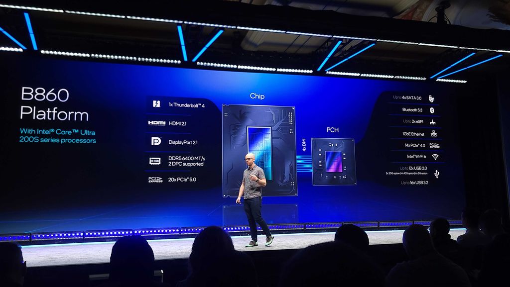 Intel announces H810 and B860 budget chipsets for Core Ultra 200 CPUs ...