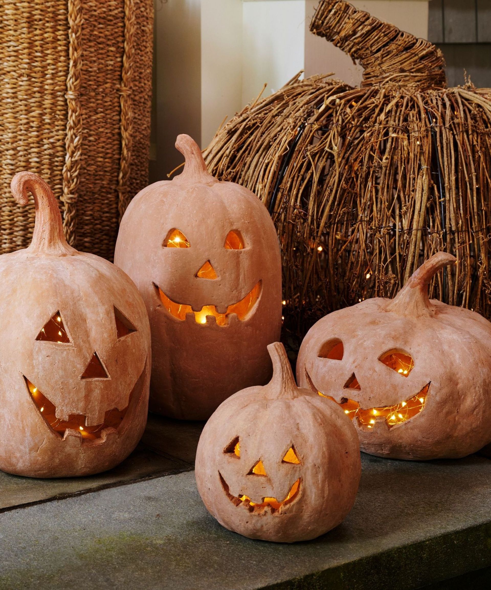 Pottery Barn's terracotta jack o'lanterns are back and I'm not missing out | Homes and Gardens
