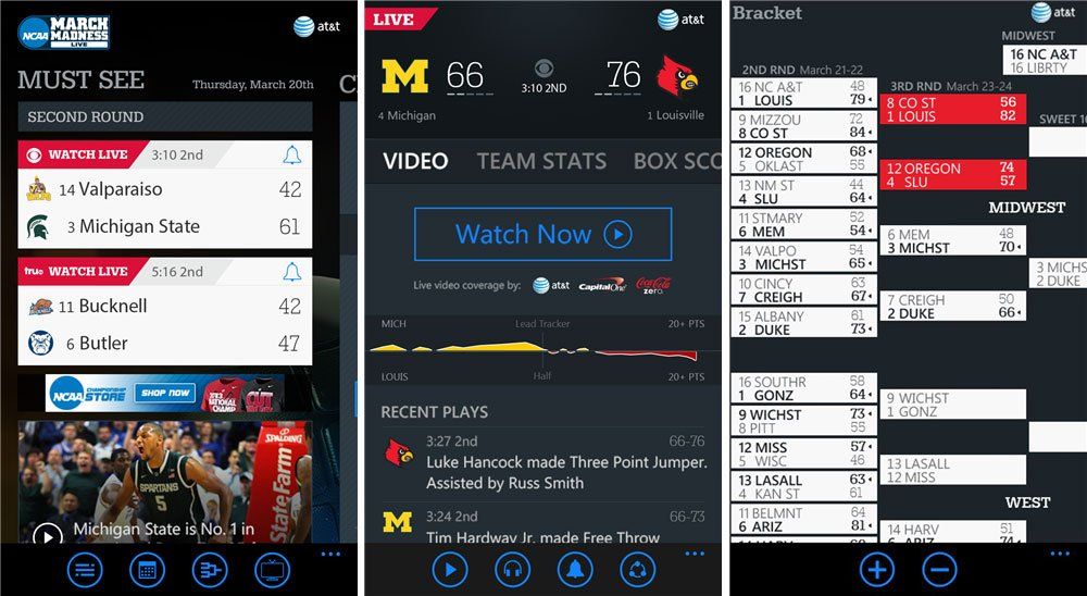 Our top Windows Phone apps for keeping up with March Madness | Windows ...