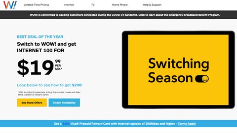 Wide Open West Internet review | Top Ten Reviews
