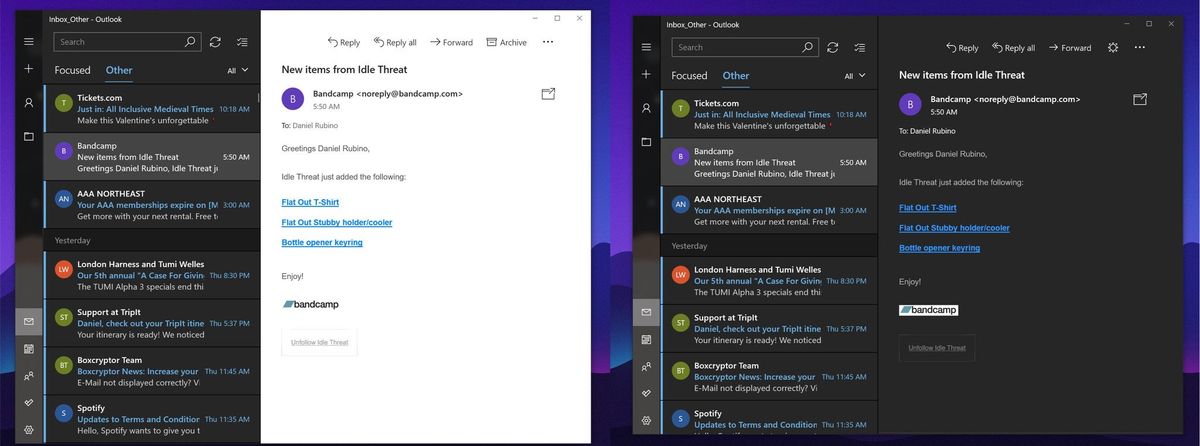 Windows 10 Mail app finally gets real dark mode with the latest Release ...