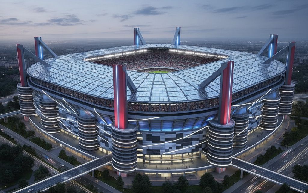 The New San Siro stadium: Opening date, stadium name, new capacity ...